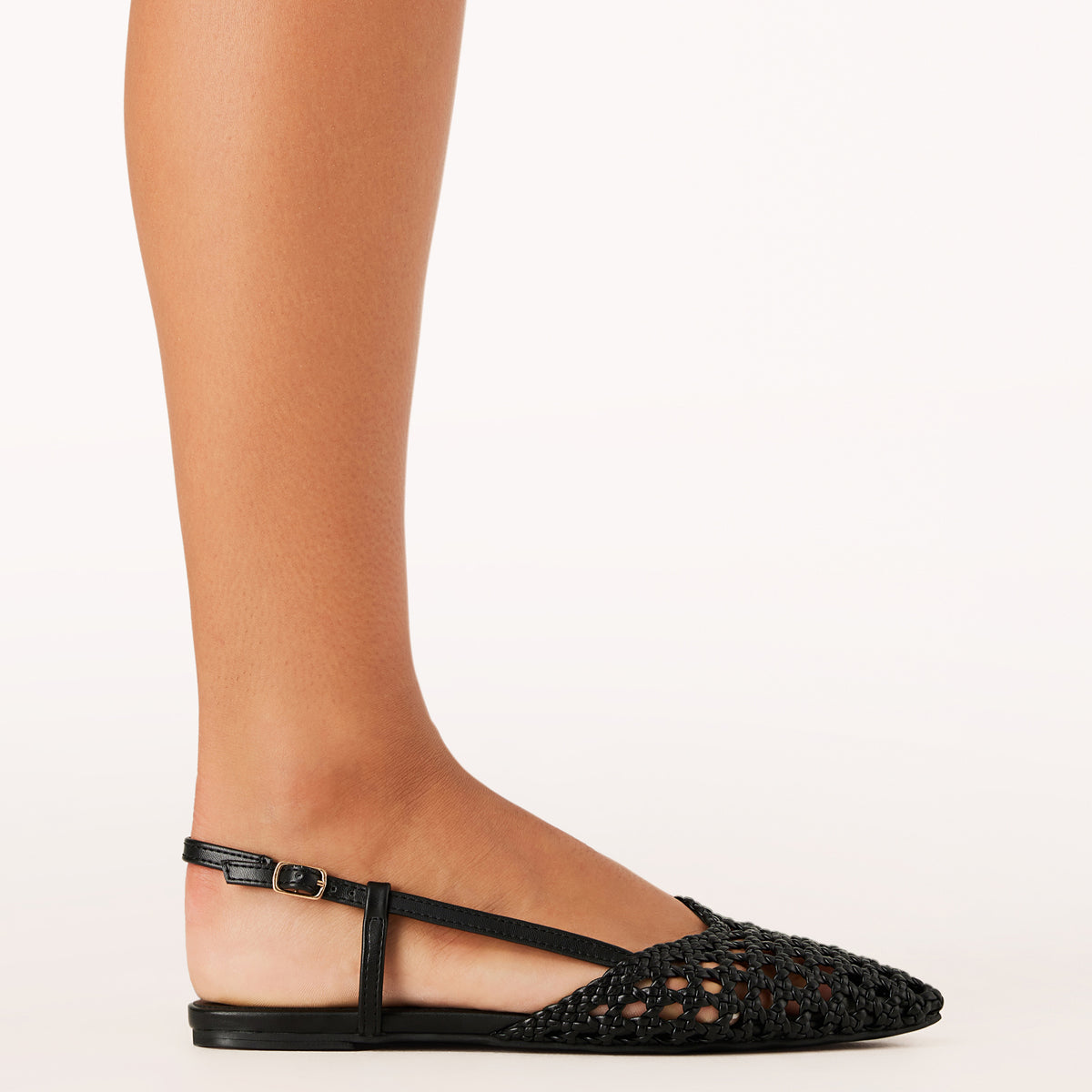 Alexandra Flats - Black – Gingham & Heels