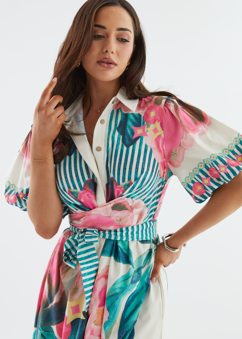 Marlisa Maxi Dress - Marisol Pink – Gingham & Heels