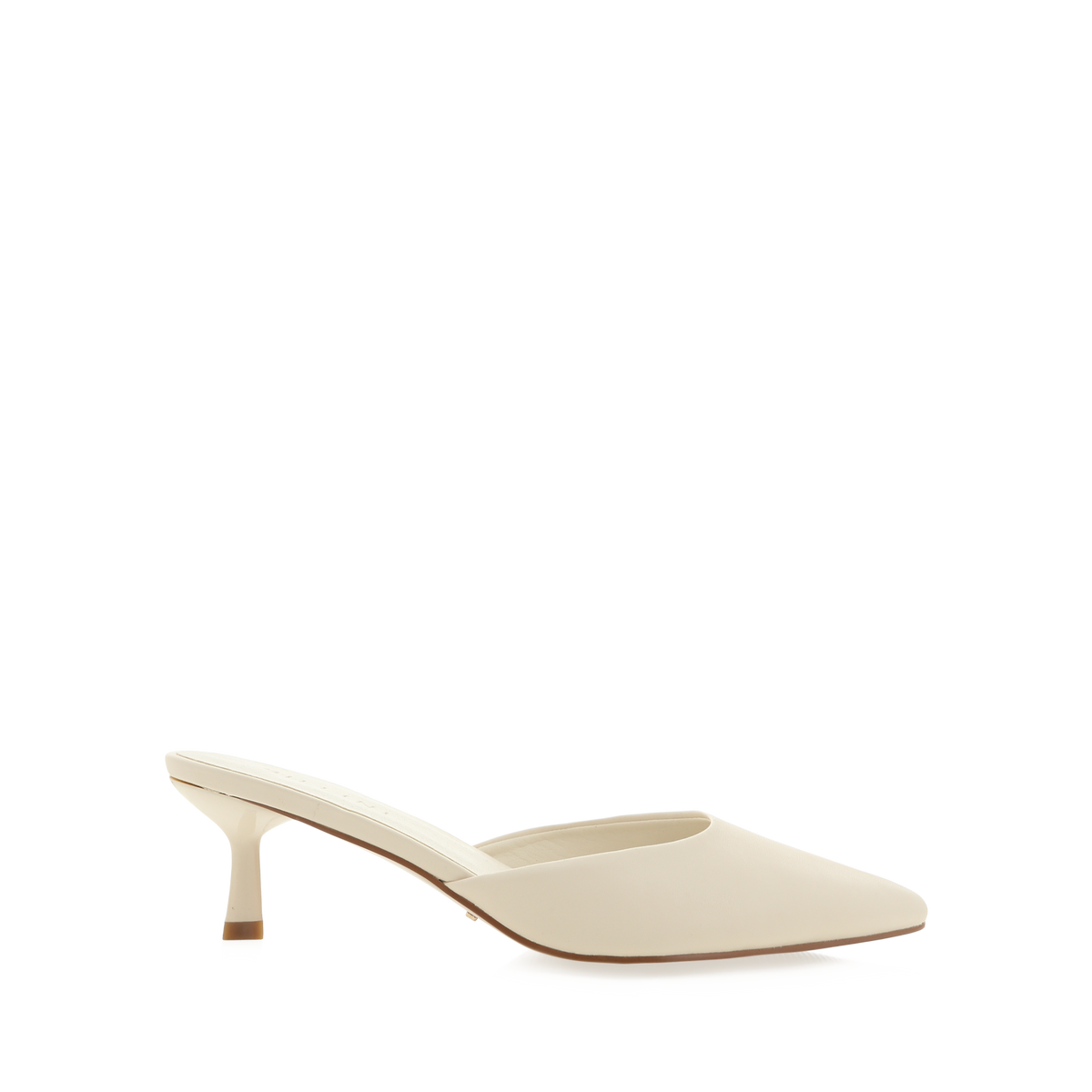 Niv Heels - Bone – Gingham & Heels